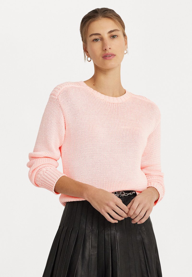 Lauren Ralph Lauren Petite FASHMETTE LONG SLEEVE - Strickpullover ...