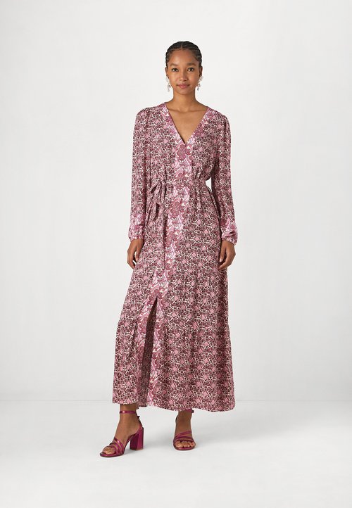 Minus BINNA - Maxikleid - royal blue flower print/blau - Zalando.ch