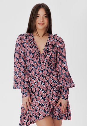 Koroshi LONG SLEEVE - Robe de jour - multicolor multi coloured ...