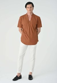 Antioch SHORT SLEEVE - T-Shirt basic - brown/braun - Zalando.at