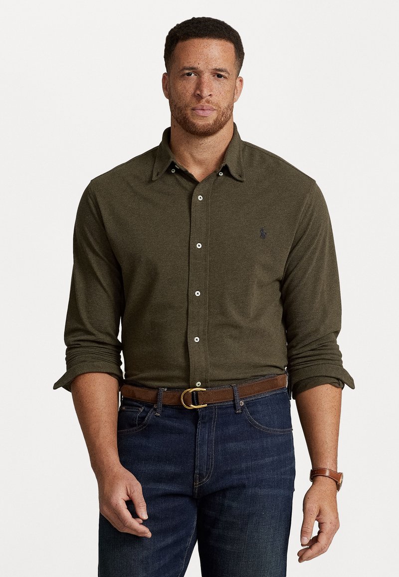 Polo Ralph Lauren Big & Tall LONG SLEEVE - Camisa - wilson olive ...