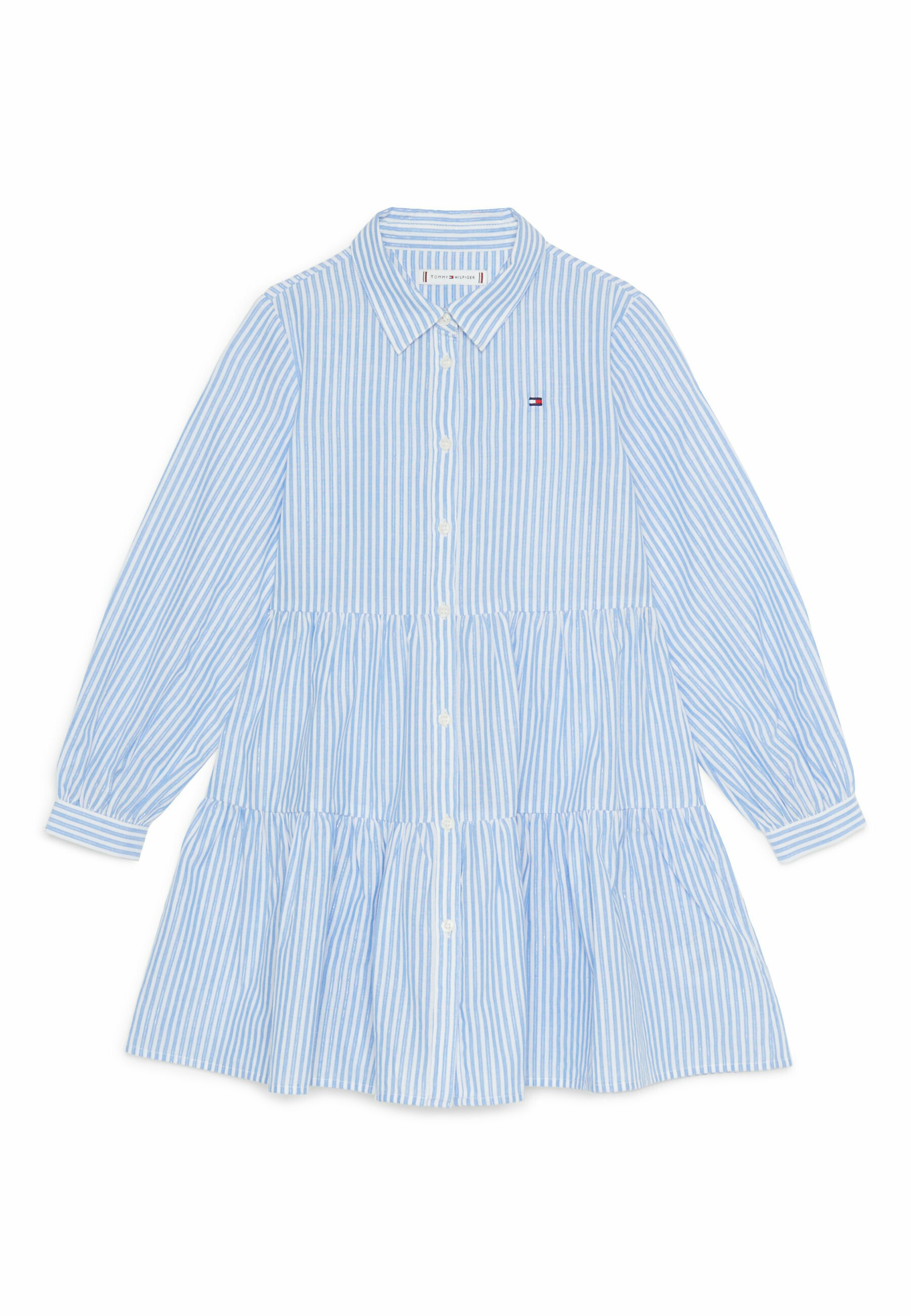 Tommy Hilfiger Shirt dress blue stripe blue Zalando