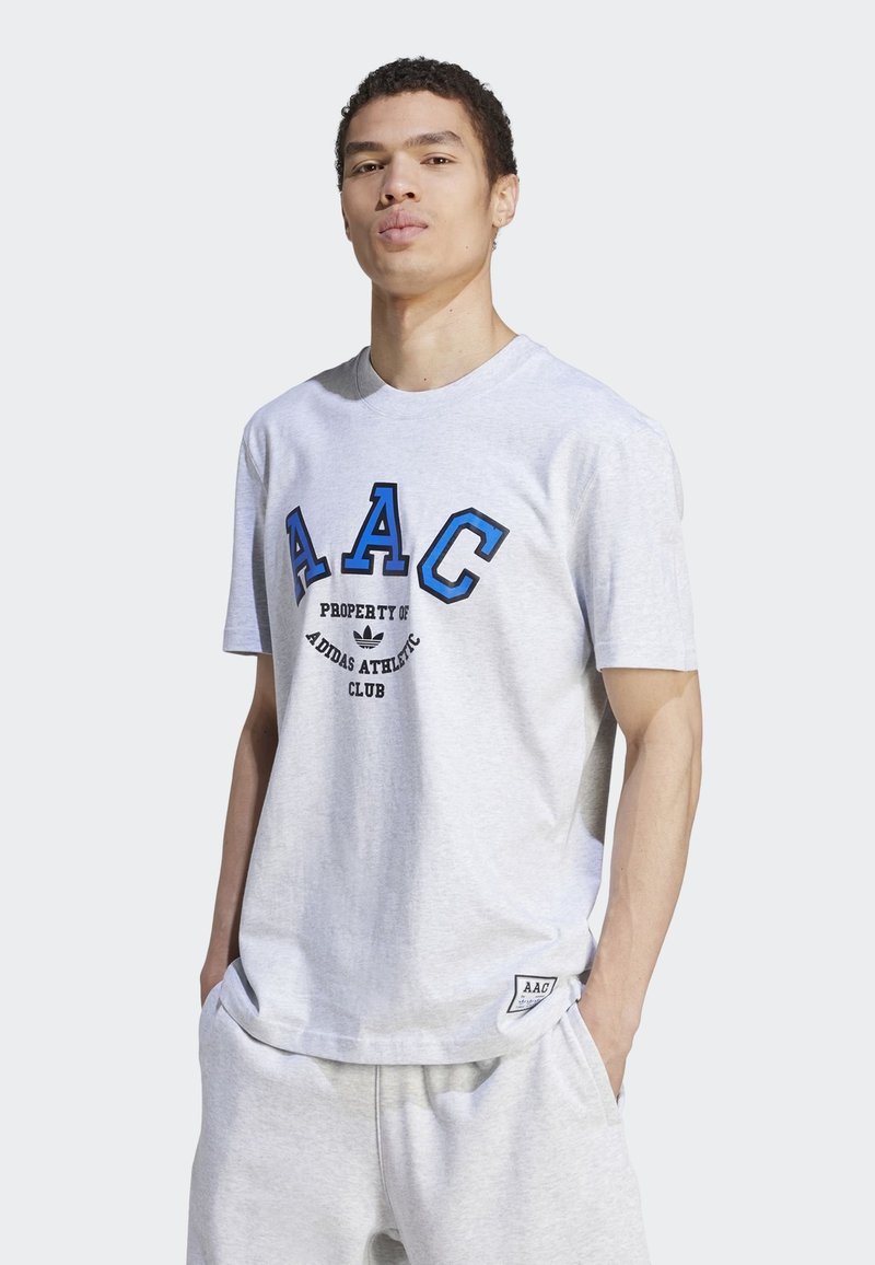 adidas Originals RIFTA METRO AAC - T-Shirt print - light grey heather ...