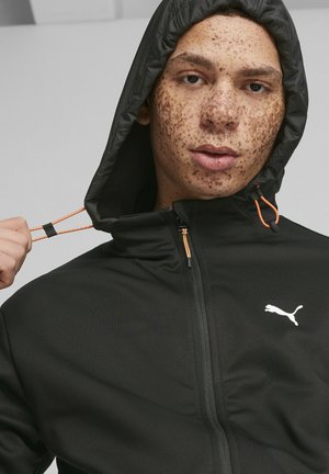 Puma TECH - Sweatjacke - puma black/schwarz - Zalando.at