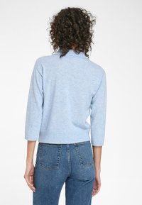 PETER HAHN NEW - Strickpullover - hellblau - Zalando.ch