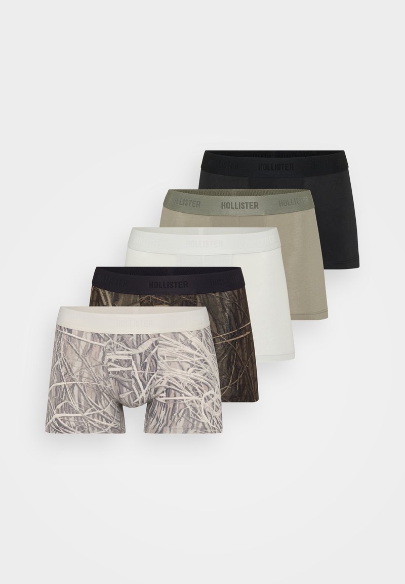 Hollister Co. CLASSIC LENGTH 5 PACK - Boksershorts - olive/black/off ...