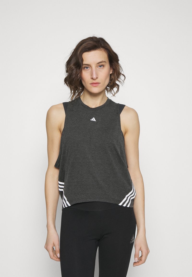 adidas Performance Top - black/negru - Zalando.ro
