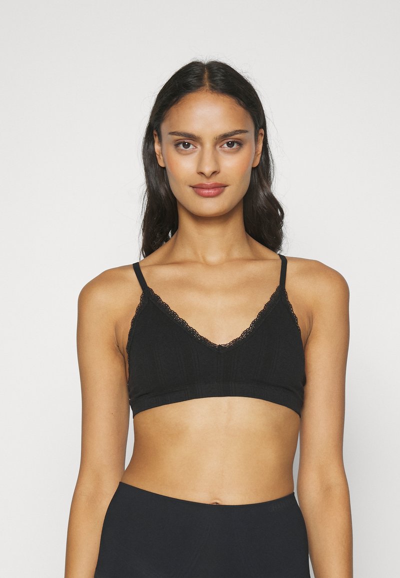 ONLY ONLVICKY STRAP BRA TOP - Bustier - black - Zalando.ie