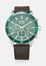 BOSS TROPER - Chronograph - dark brown/dunkelbraun - Zalando.de