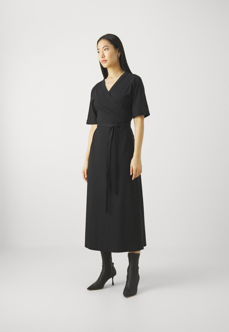 Max Mara Leisure PISANO - Jersey dress - nero/black - Zalando.co.uk