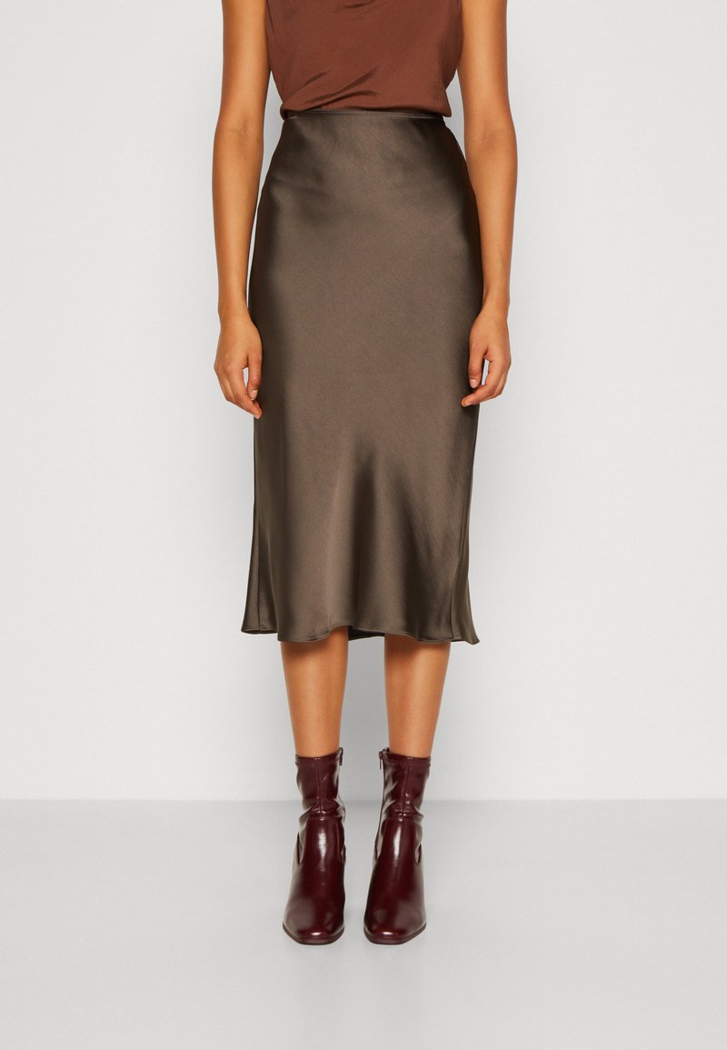 Samsøe Samsøe AGNETA SKIRT - Bleistiftrock - major brown/braun - Zalando.ch