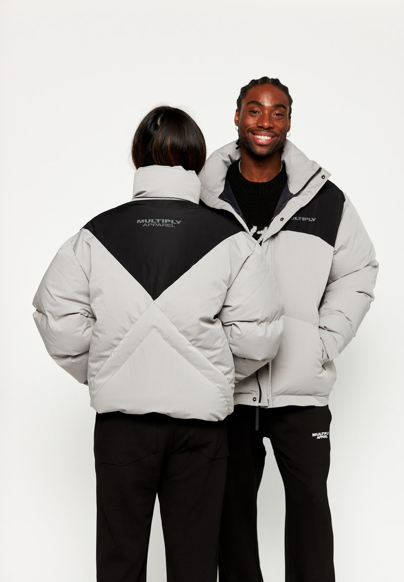 Multiply Apparel Winterjacke - ultimate grey/hellgrau - Zalando.at