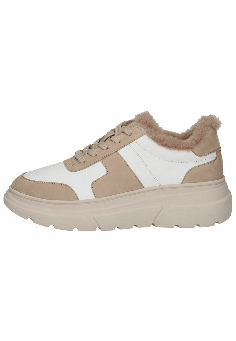 Caprice Trainers - white oat/white - Zalando.ie