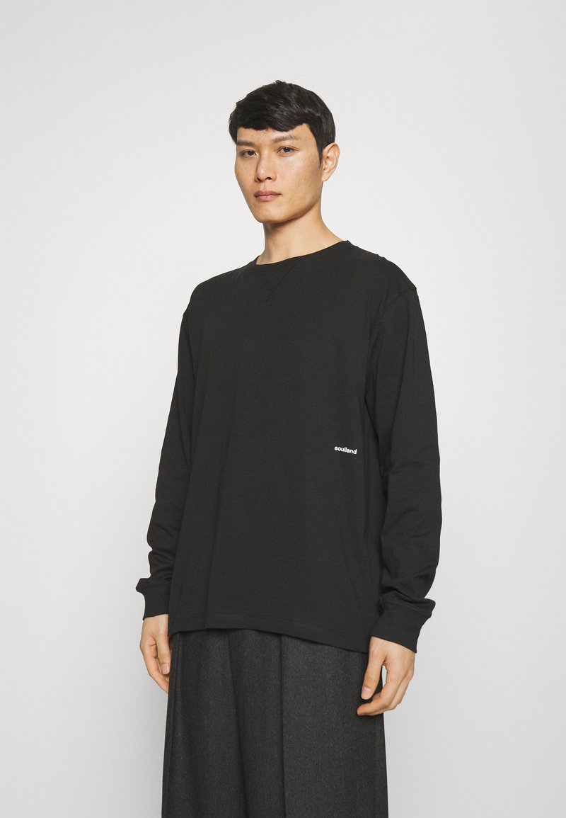 Soulland DIMA UNISEX - Long sleeved top - black - Zalando.ie