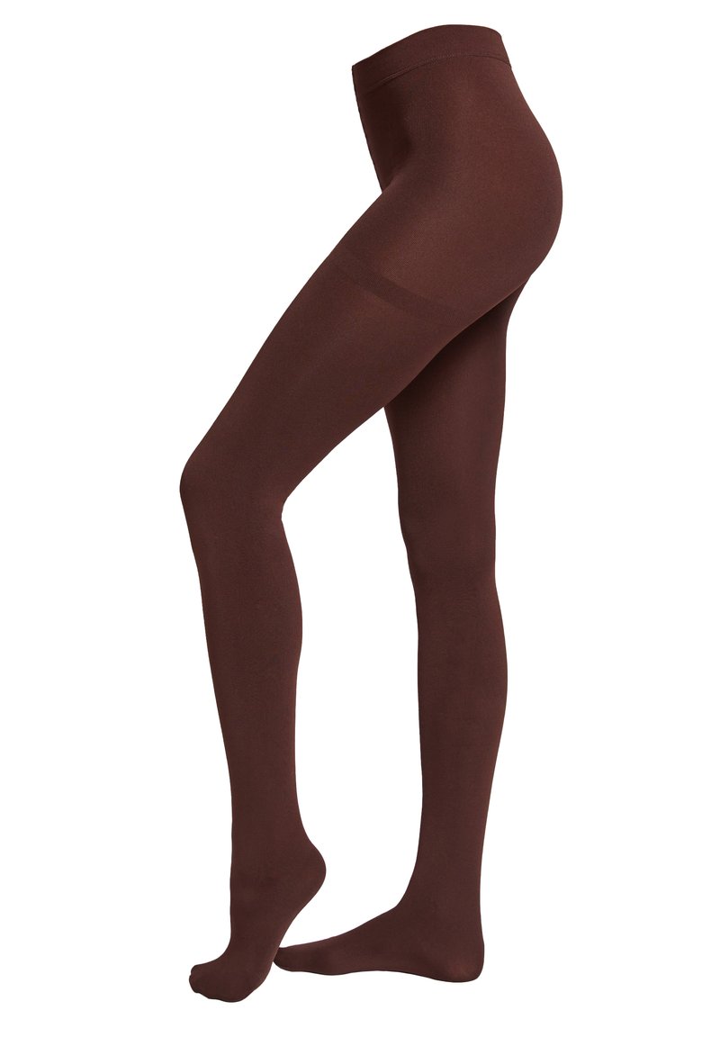 Calzedonia THERMAL SUPER OPAQUE - Collants - dark brown/marron foncé ...