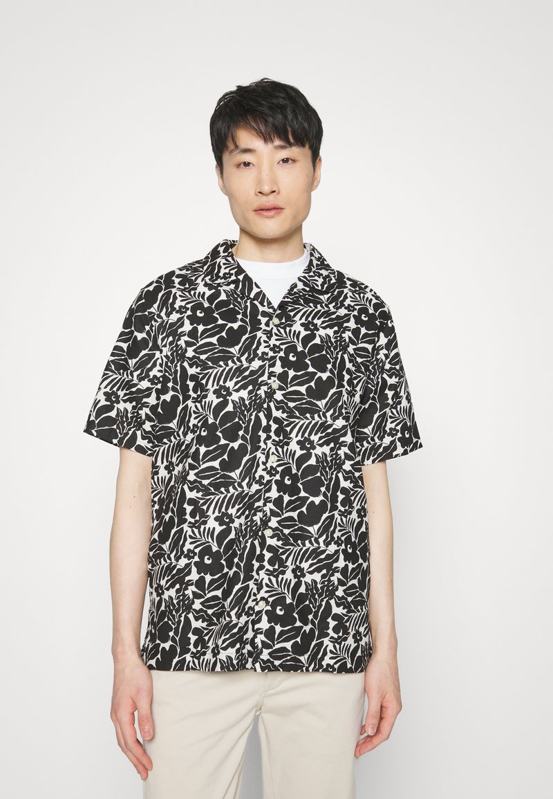 GAP RESORT COLLAR - Shirt - white/black/white - Zalando.ie