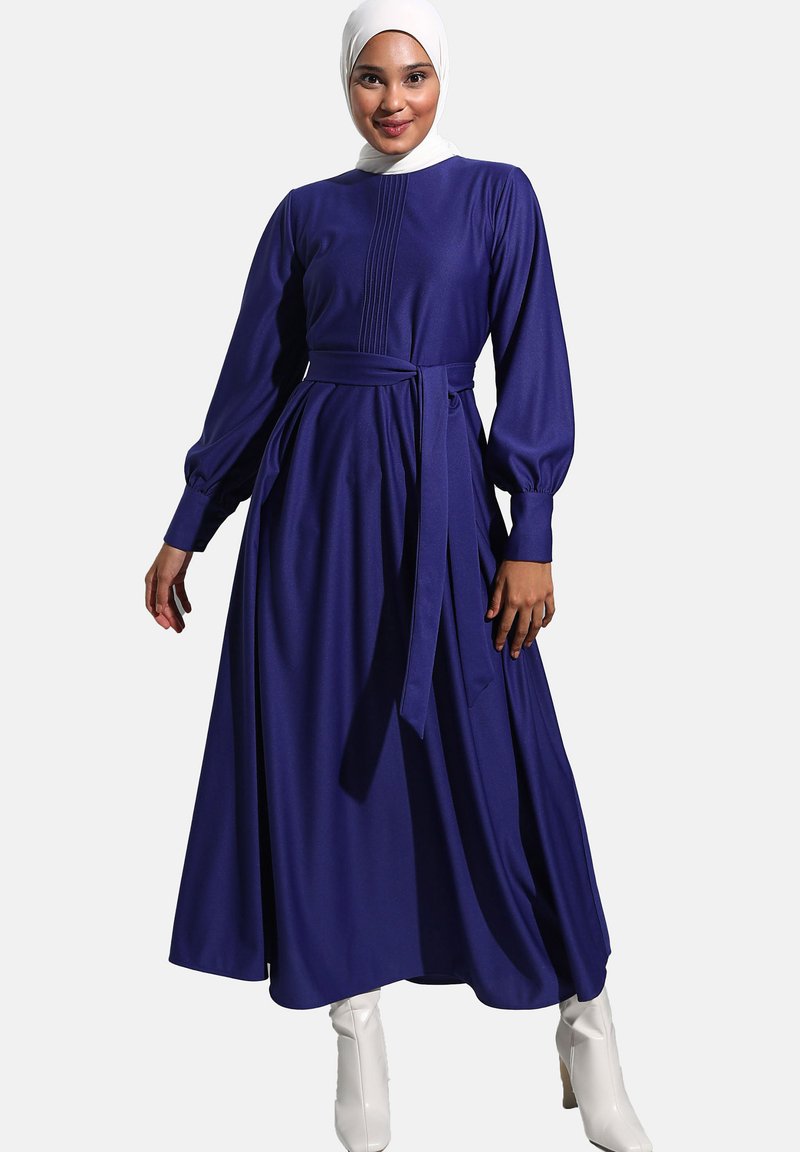 Modanisa REFKA - Maxi dress - navy blue/dark blue - Zalando.ie