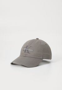 Calvin Klein Jeans MONOLOGO EMBROIDERY BASEBALL UNISEX - Cap - charcoal ...