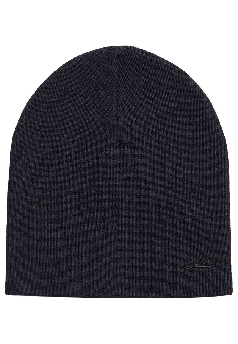 Superdry VINTAGE LOGO - Gorro - eclipse navy grit/azul royal - Zalando.es