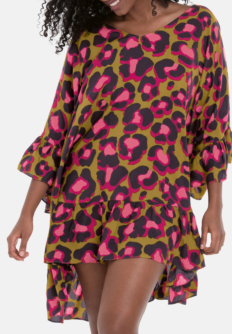 Rosa Faia LOVELY LEO - Strandaccessoire - eden/donkerroze - Zalando.be