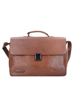 Burkely BURKELY VINTAGE SCOTT - Mallette - cognac - ZALANDO.FR