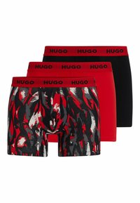 HUGO TRPLT DESIGN 3 PACK - Shorty - red fifteen/rouge - ZALANDO.FR