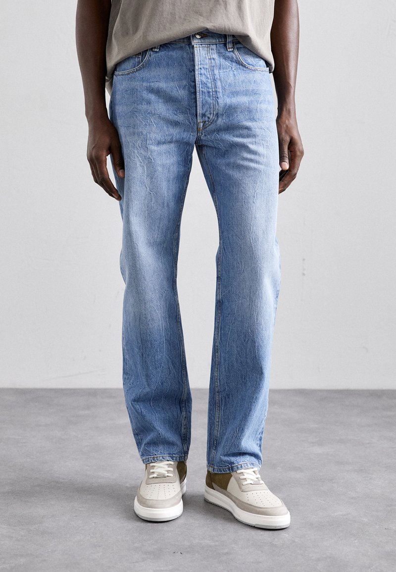 Wood Wood Straight leg jeans - heavy rinse wash/lichtblauw - Zalando.be