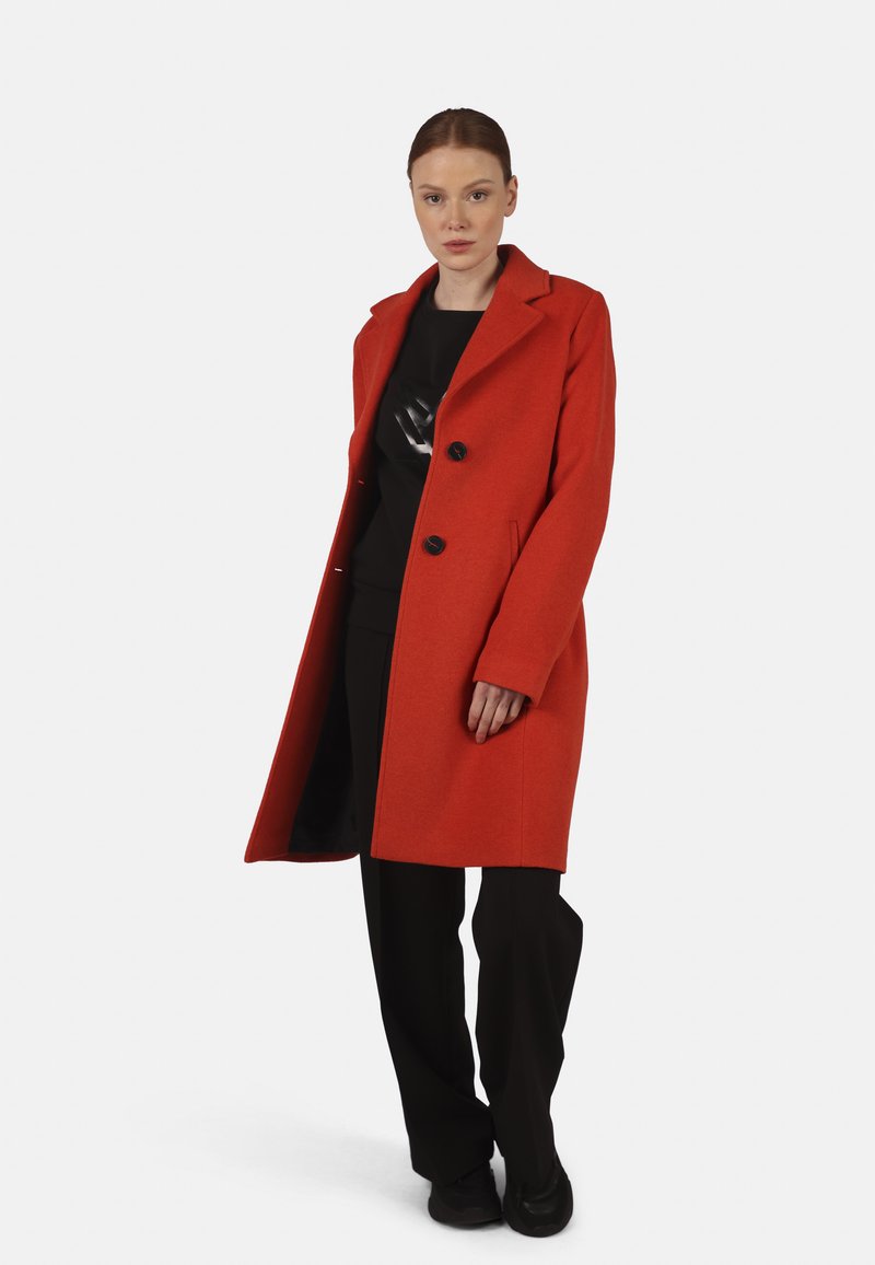 FUCHS SCHMITT Klassischer Mantel - orangerot/orange - Zalando.de