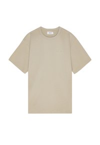 NN.07 LOGO - Basic T-shirt - white pepper/beige - Zalando