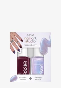 Essie NAIL POLISH NAIL ART STUDIO SET FROZEN BERRY - Kit unghie ...