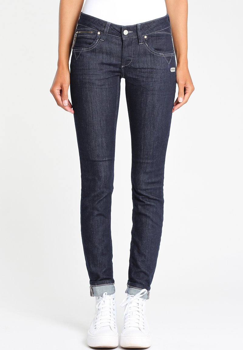 Gang 94NIKITA - Jeans Slim Fit - prewashed/raw denim - Zalando