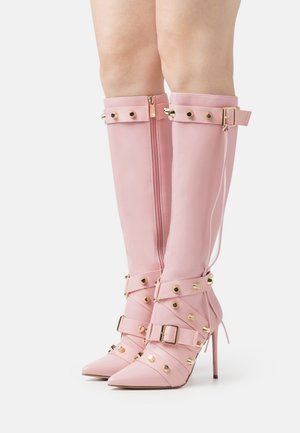 GCDS MORSO BOOTS - Botas de tacón - cradle pink/rosa - Zalando.es