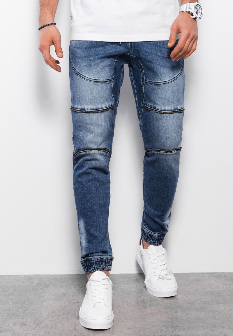 Ombre WITH DECORATIVE - Jeans slim fit - blue denim/blu denim - Zalando.it