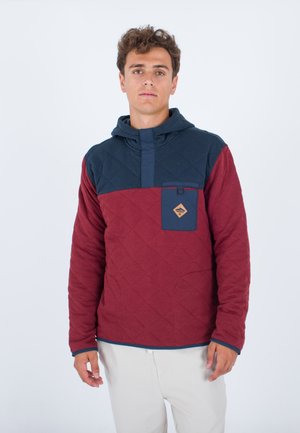 Buratti REGULAR FIT - Fleece trui - bordeaux/bordeauxrood - Zalando.nl