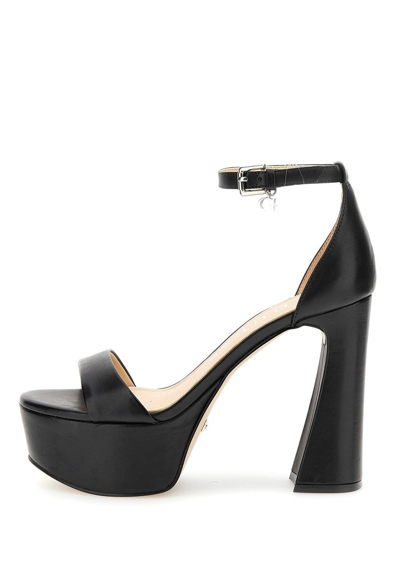Guess Sandales à talons hauts - schwarz/noir - ZALANDO.CH