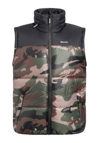Bench CREELER - Vest - camo black/flerfarvet - Zalando.dk