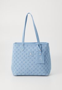 Jordan MONOGRAM TOTE - Bolso shopping - denim/denim descolorido ...