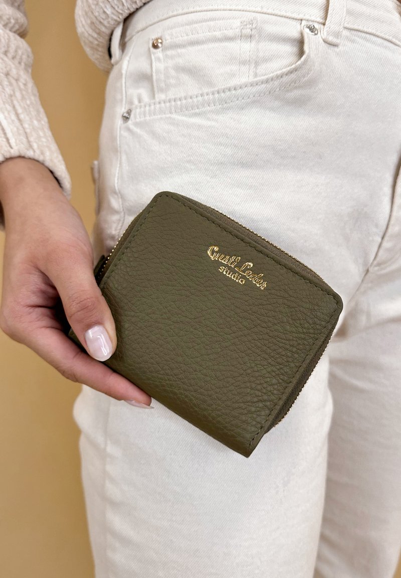 Gusti Leder MONIKA - Geldbörse - grün - Zalando.de