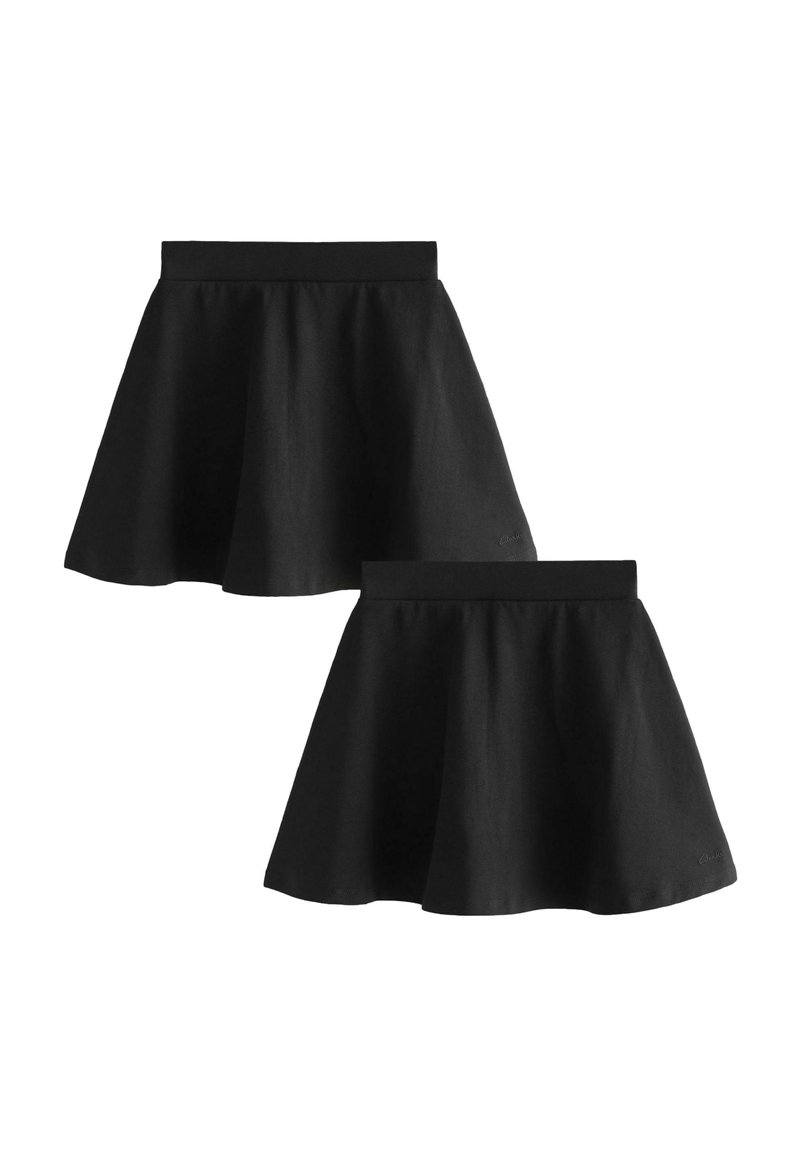 Clarks 2 PACK - A-line skirt - black - Zalando