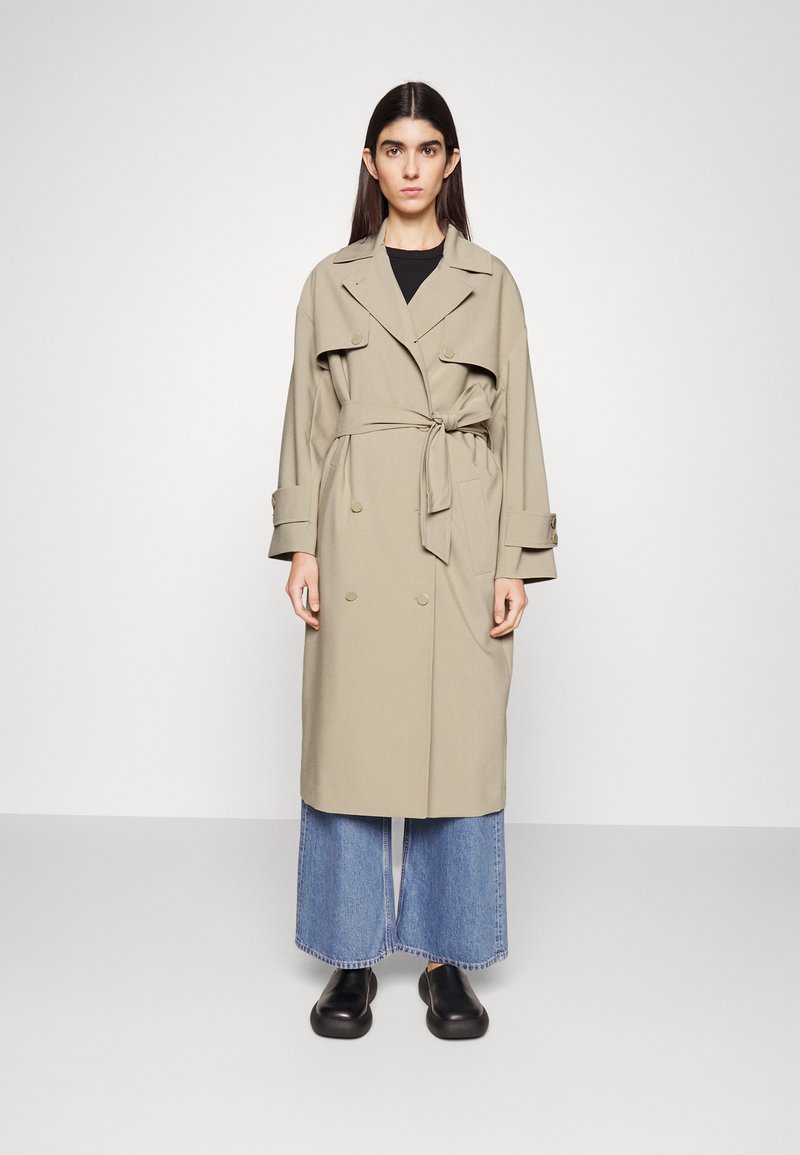 Second Female SILVIA CLASSIC - Trenchcoat - crockery/camel - Zalando.ie