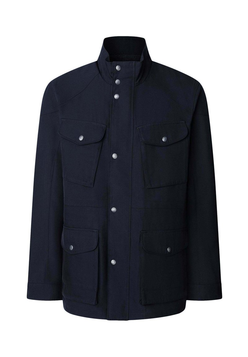 Hackett London VELOSPEED - Chaqueta de entretiempo - midnight blue/azul ...