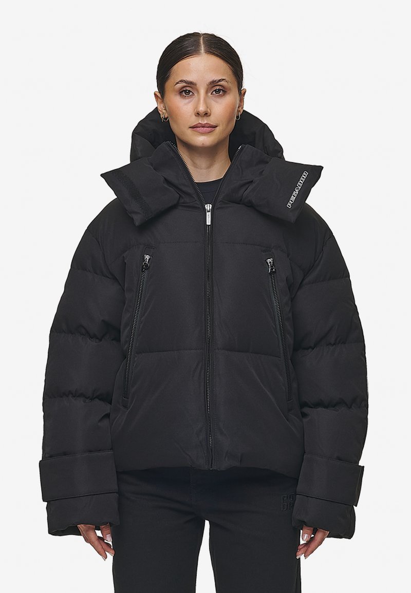 Pegador FIRA OVERSIZED PUFFER JACKET - Vinterjacka - black/svart ...