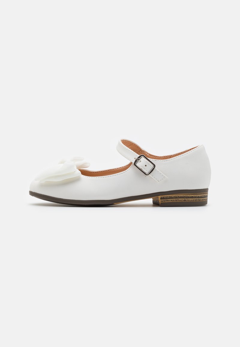 Friboo Slingback ballet pumps - white - Zalando.co.uk