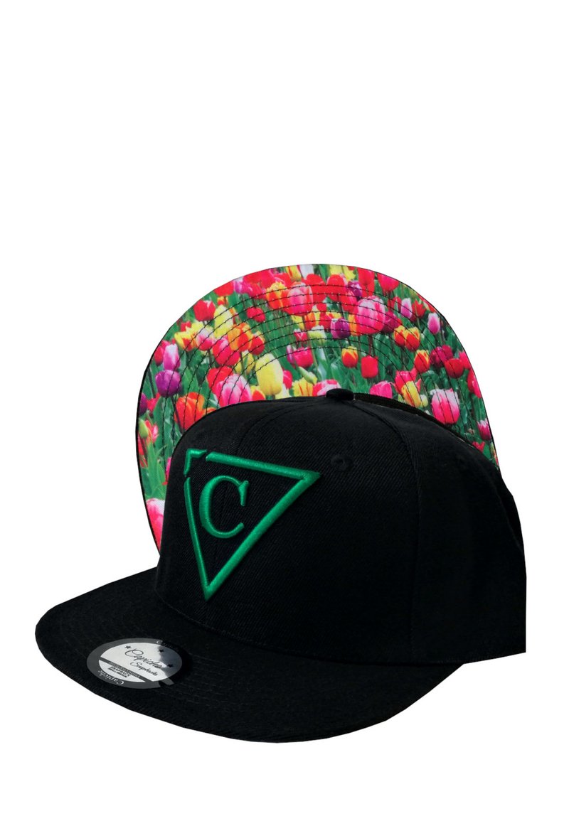 Capiche SNAPBACK BASEBALL-ONE SIZE - Pet - black dark/green/yellow ...