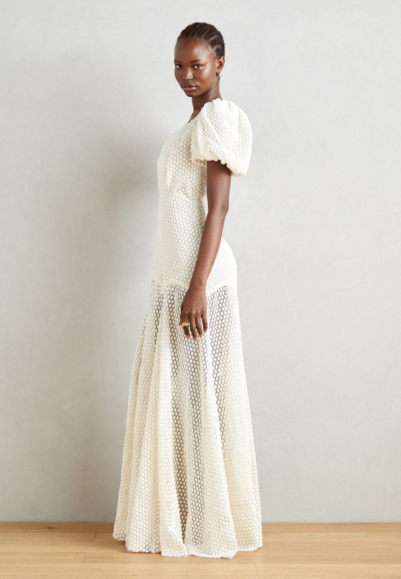 Heathe DELCI DRESS - Rochie maxi - white/alb - Zalando.ro