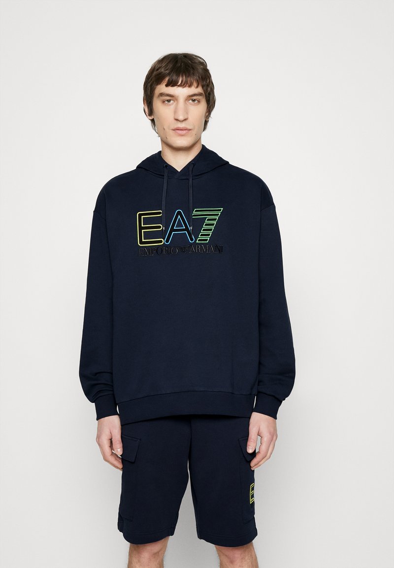 EA7 Emporio Armani Sweatshirt - dark blue - Zalando.ie