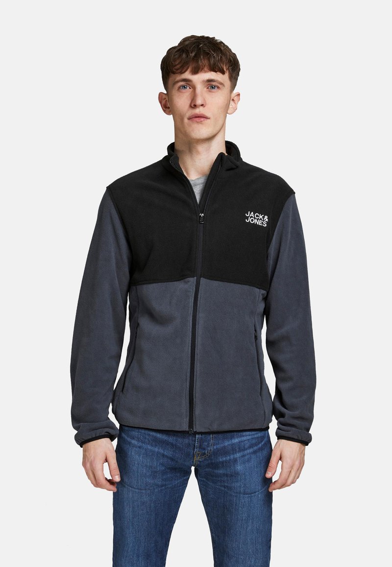Jack & Jones HYPE - Fleecejacke - dunkelblau - Zalando.de