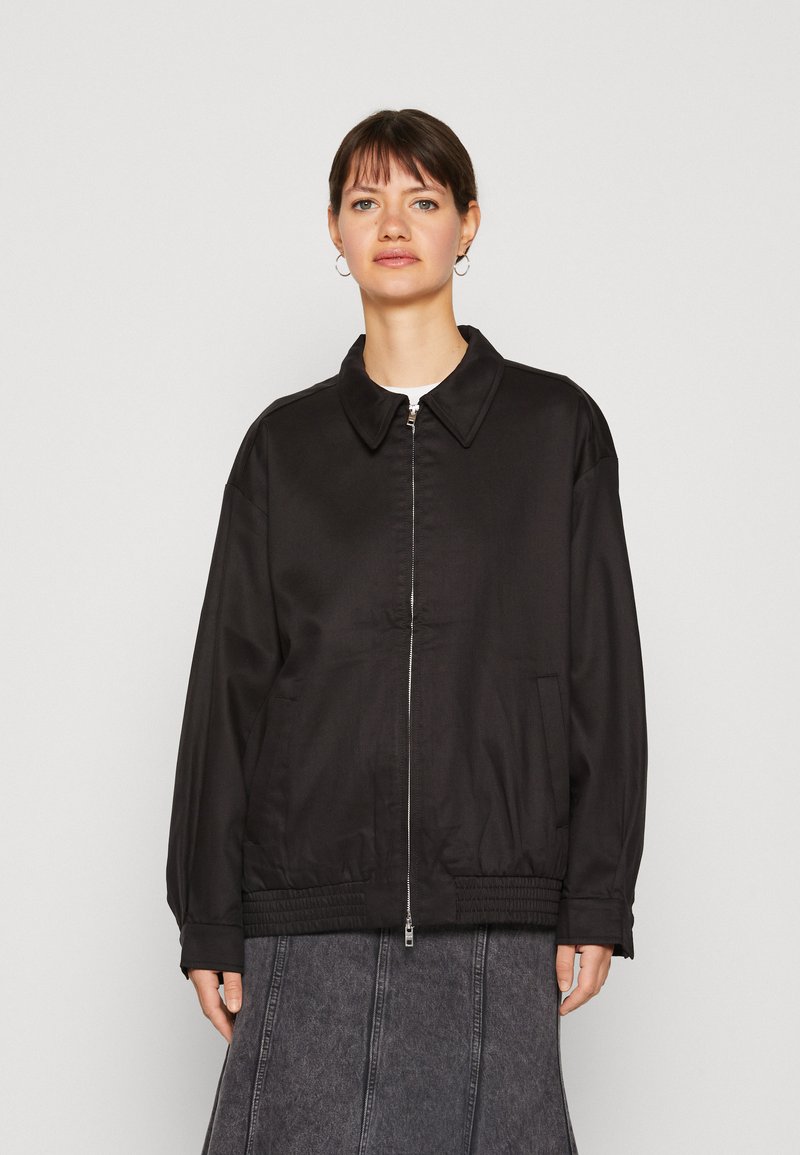 Weekday KLARA JACKET - Bombejakke - black/svart - Zalando.no