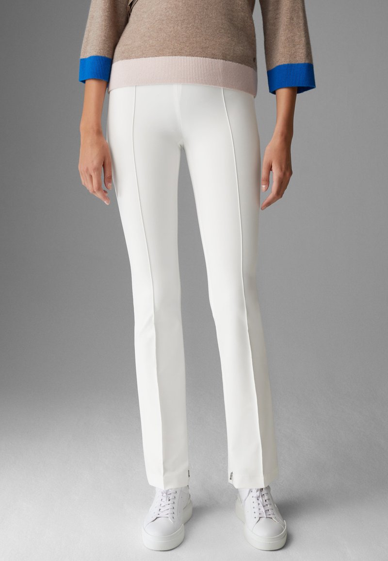 Bogner LUCA - Trousers - off white/off-white - Zalando
