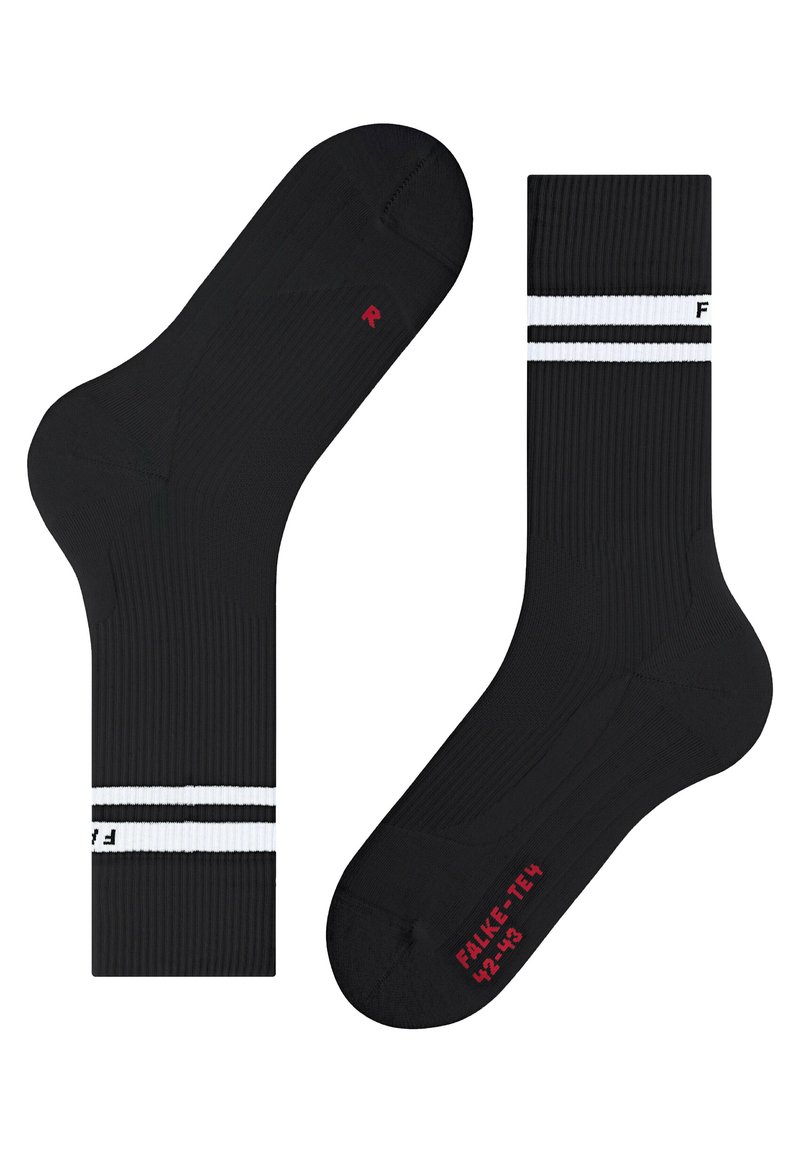 FALKE TE4 CLASSIC - Sportsocken - black/schwarz - Zalando.de